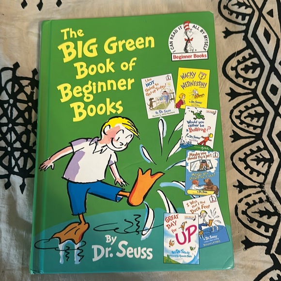 Other | The Big Green Book Of Beginner Books By Dr Seuss New | Poshmark